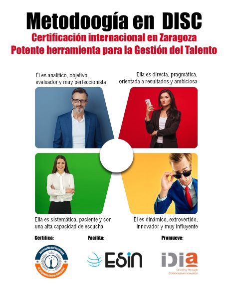 Fórmate en el método de los colores basado en DISC – Cluster IDiA ...